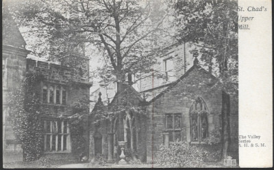 Oldham, Gtr Manchester - St. Chad Saddleworth Church Uppermill - c.1905 ...