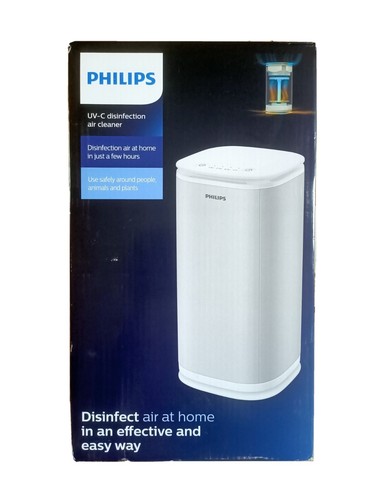 Philips UV-C Disinfection Air Cleaner Portable Safe to Use Kills ...