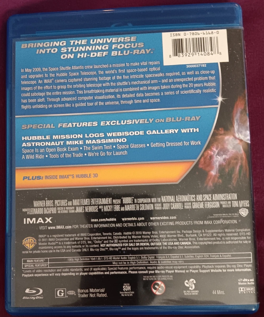 Cover Blu Ray Imax Hubble