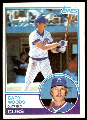 1983 Topps Gary Woods . Chicago Cubs #356 | eBay