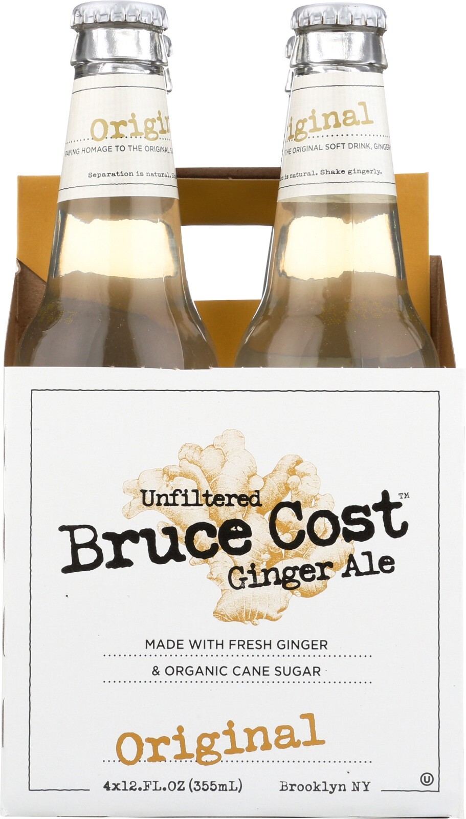 BRUCE COST: GINGER ALE ORIGINAL (PACK OF 6 x 4 PACK)---FREE SHIPPING ...