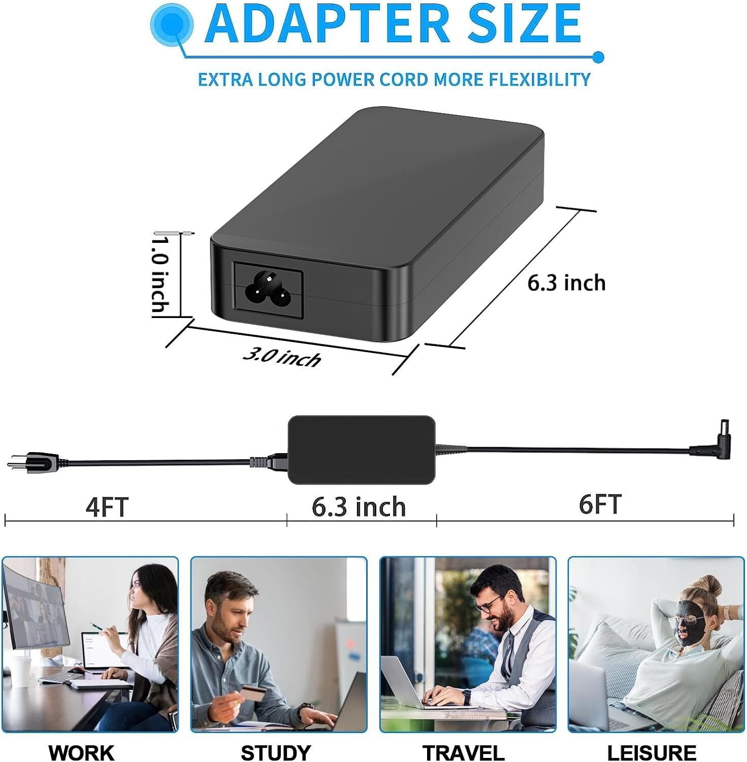 120W Laptop Charger ADP-120ZB for Asus VivoBook Q550 Q550L Q550LF X550 ...