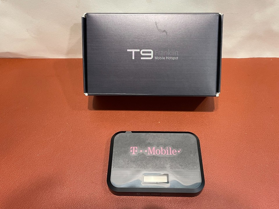 T-Mobile Franklin T9 Mobile Hotspot With Box, Battery, And Charger | eBay
