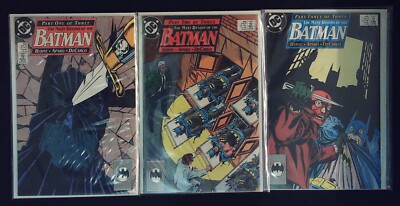 Batman #433, 434, 435 The Many Deaths Of The Batman Complete Set 1-3 ...