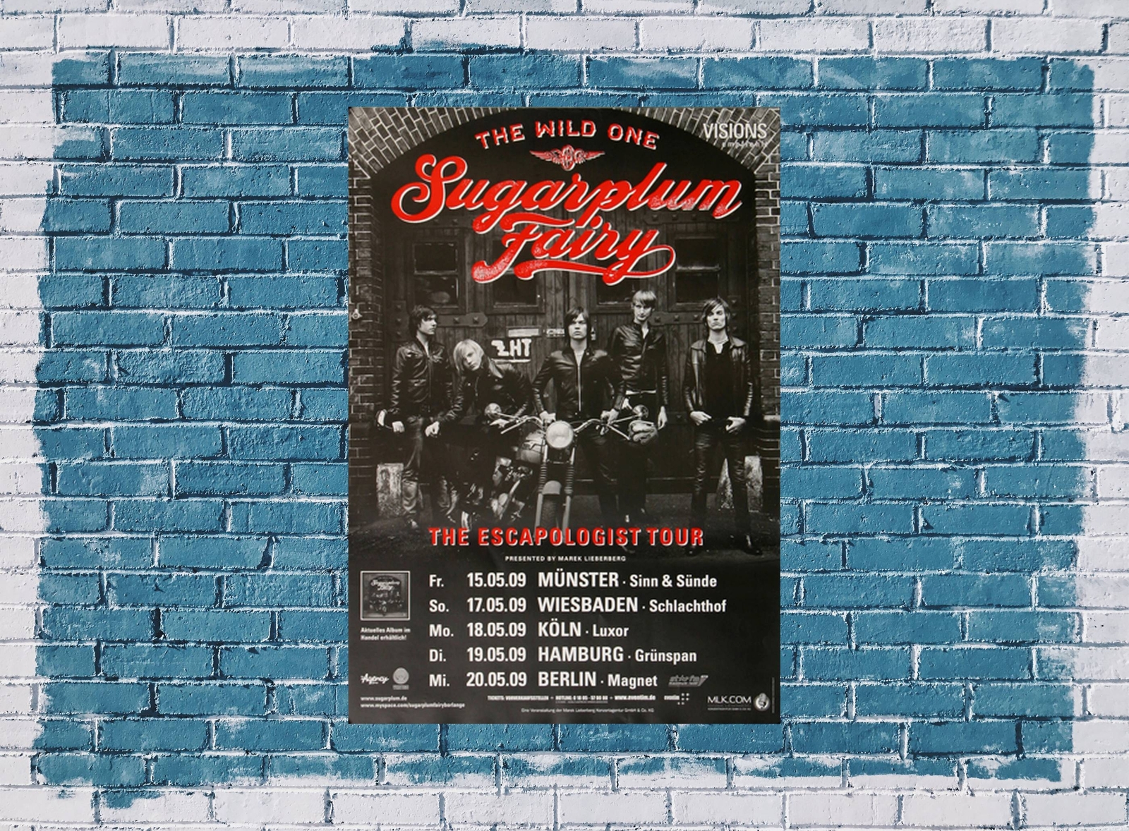 Sugarplum Fairy - The Escapologist, Tour 2009 | Konzertplakat | Poster ...