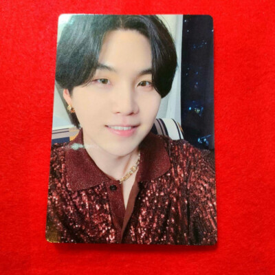 BTS MERCH BOX #10 snow globe trading card suga Yoongi | eBay