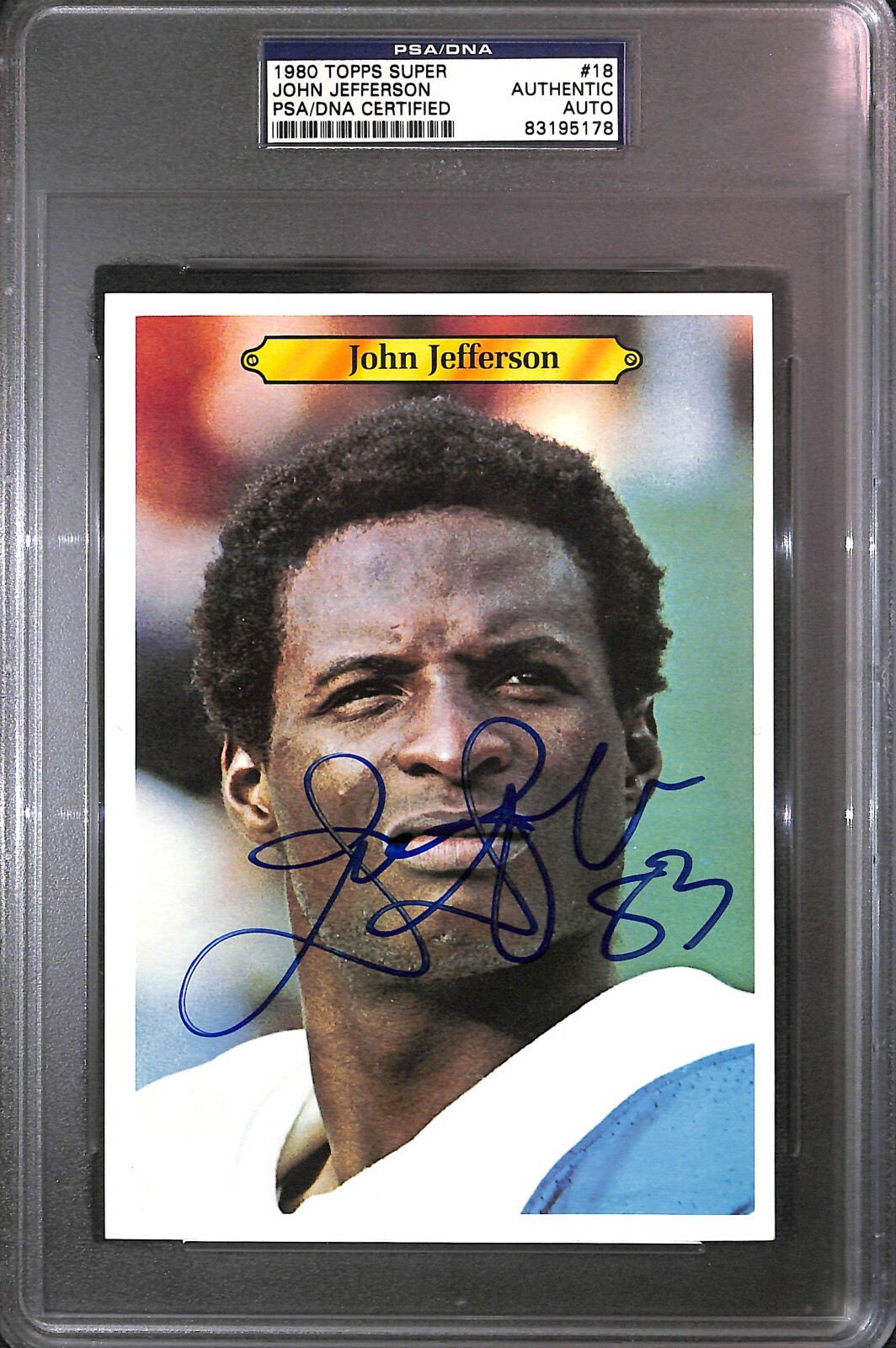 John Jefferson Autographed Memorabilia | Signed Photo, Jersey ...