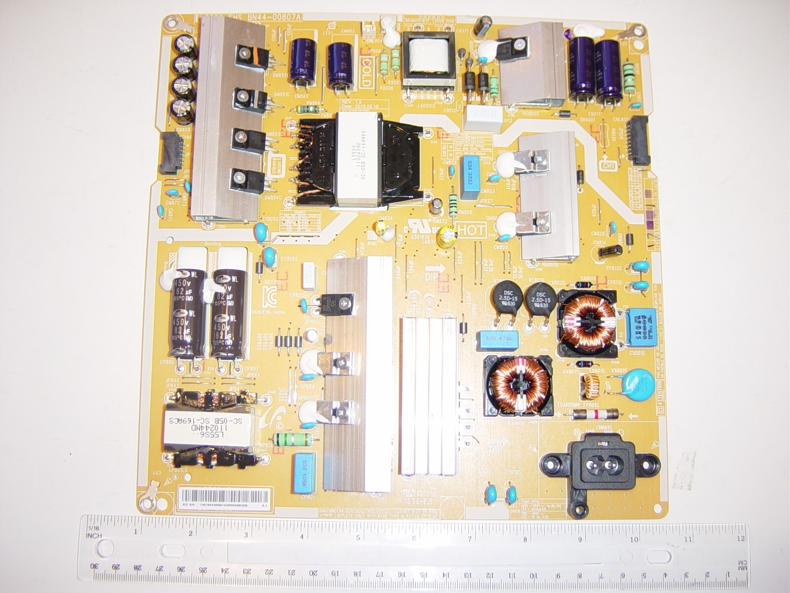 NEW Samsung UN55KU6500F Power Supply Board UN55KU6500 UN55KU6500FXZA ...