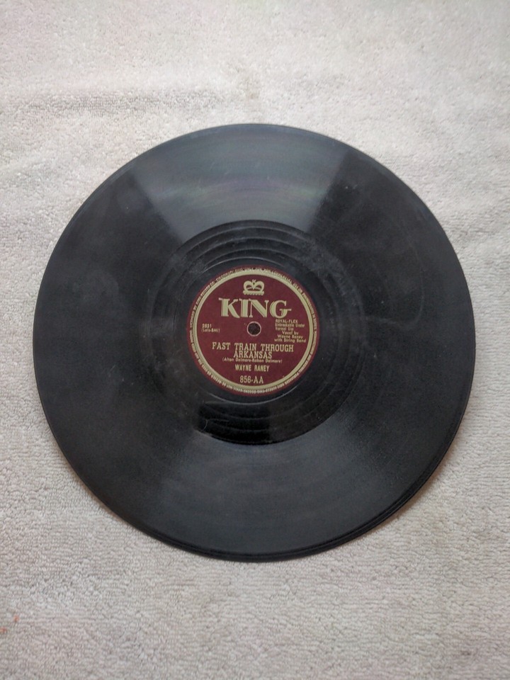 78 RPM Under The Double Eagle Fast Train Through Arkansas Wayne Raney ...