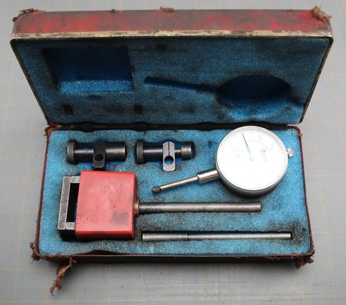 Central Tool Dial Indicator Set 6410 Universal Tools Kit 0"-1" .001" | eBay