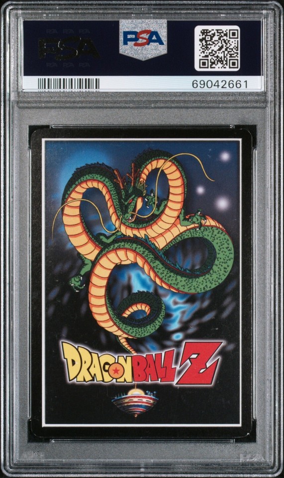 PSA 8 Limited Foil Tien's Flight 2001 Android Saga DBZ #113 Dragon Ball ...