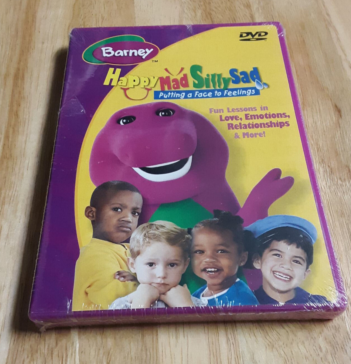 Barney Happy Mad Silly