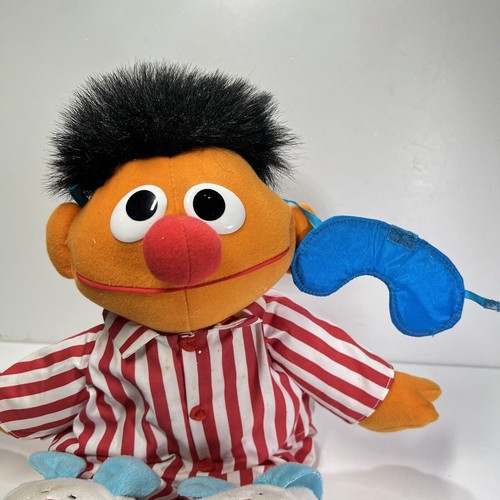 1996 Vintage Tyco Sleep And Snore Ernie Talking & Singing Sesame Street ...