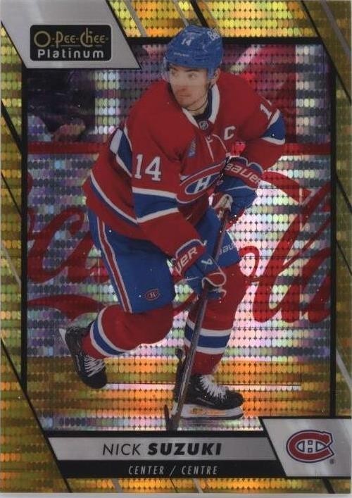 2023-24 O-Pee-Chee Platinum - Nick Suzuki #53 Seismic Gold /50 for sale ...