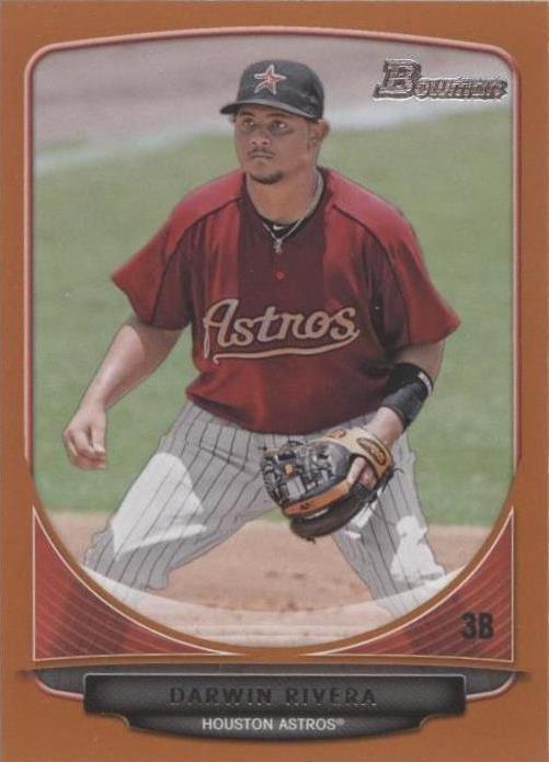 2013 Bowman - Prospects Darwin Rivera #BP20 Orange /250 (RC) for sale online | eBay