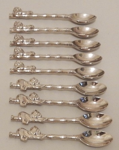 9 Kellogg's Walt Disney Silverplated Cereal Spoons LION KING Simba ...