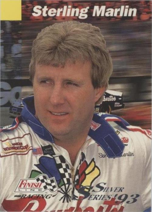 1993 Pro Set Finish Line - Sterling Marlin #150 Silver Series for sale ...