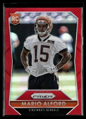 2015 Panini Prizm Red Mario Alford Rookie Cincinnati Bengals #266 | eBay