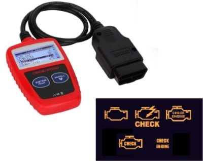 dacia sandero OBD2 Engine Management Light Diagnostic Code Reader Reset ...