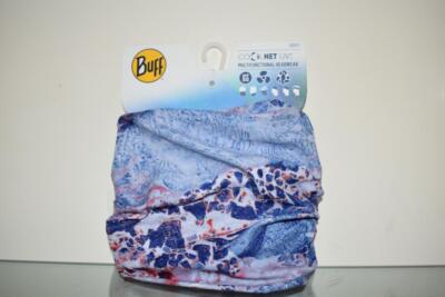 Buff Adults' CoolNet UV+ Realtree WAV3 Neck Gaiter Red/Blue Men's ...
