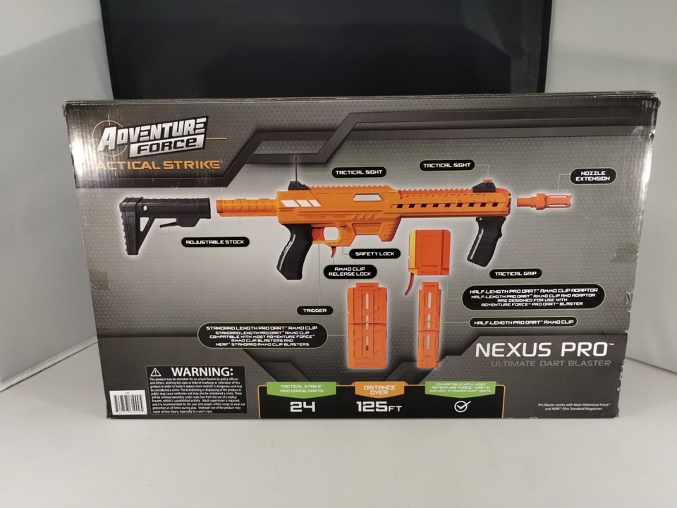 Adventure Force Tactical Strike Nexus Pro Ultimate Dart Blaster New ...