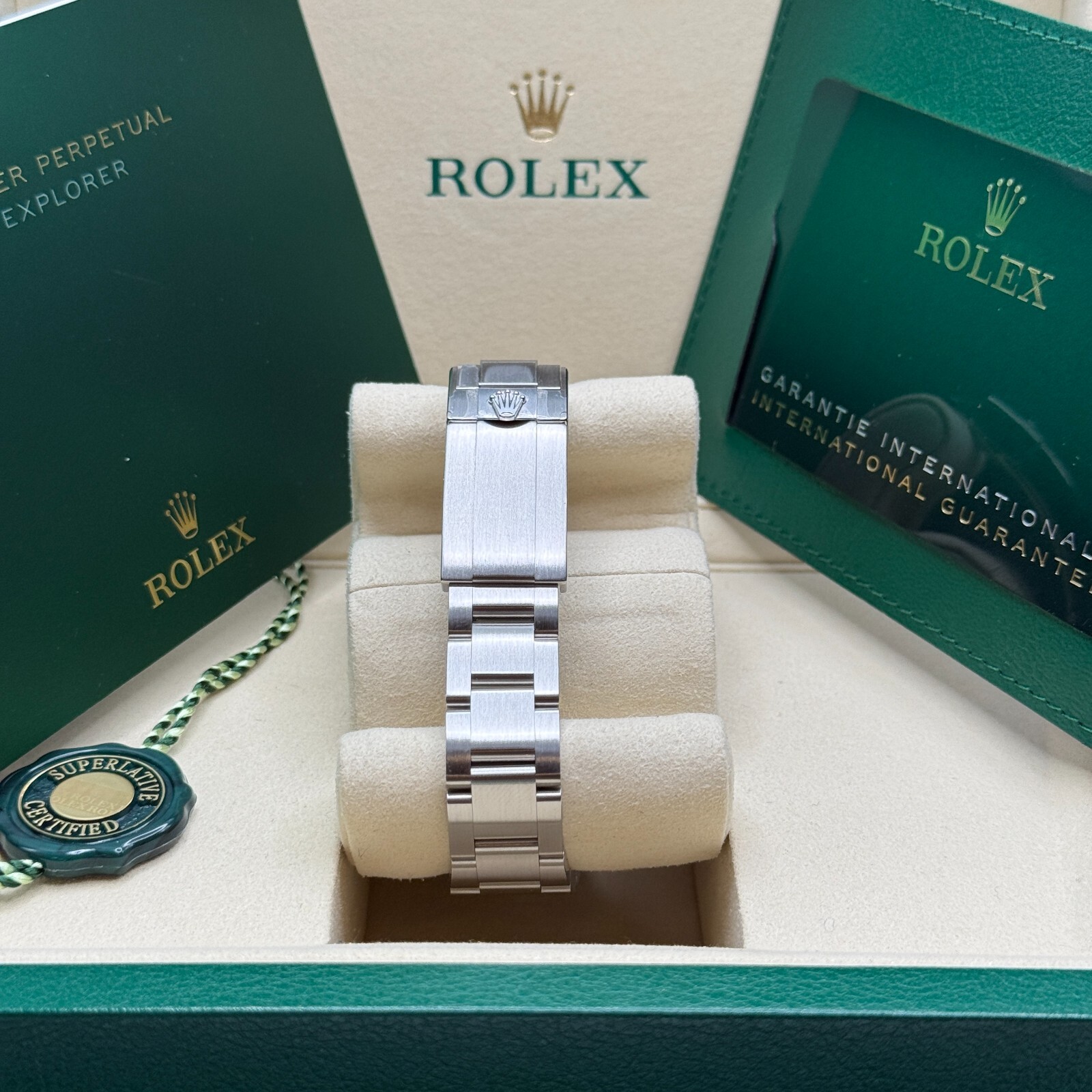 Rolex Explorer 36MM NEW 2025 Black Dial Smooth Bezel Stainless Steel ...