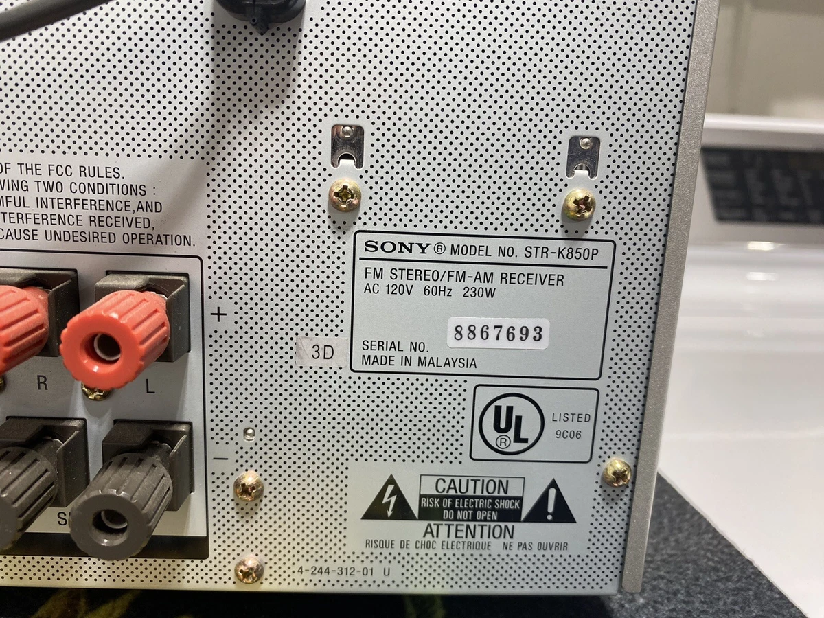 Sony STR-K660P Vintage Digital Audio Control AM/FM, 52% OFF