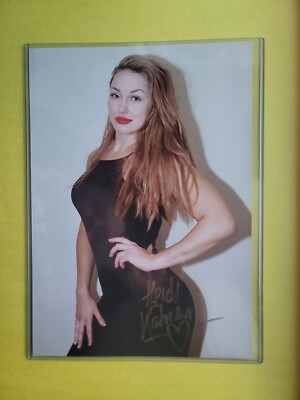 Heidi Katrina Women's Pro Wrestling Autographed Portrait 8x12 Signed Sendai SLAM | eBay