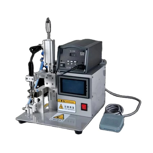 Electric Foot-operated Manual Soldering Station Wire Soldering Machine ...