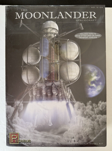 Brand New Pegasus Hobbies 9109 1/350 The Moonlander Plastic Model Kit ...