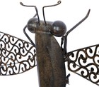 Extra Large Rustic Metal Dragonfly Wall Art Sculpture Indoor or Outdoor ...