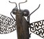 Extra Large Metal Dragonfly Wall Art Sculpture Patio Home Decor Rust ...