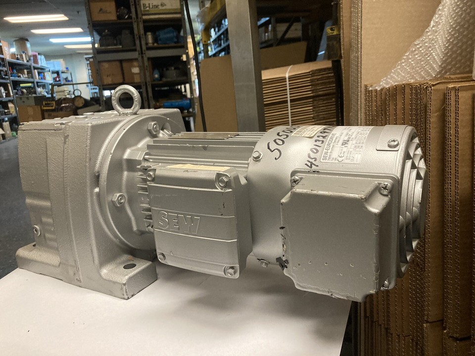 Sew-Eurodrive,R77 DRN80M4/TF/V,Gearmotor Ratio 145.67 1440/9.9 RPM | eBay