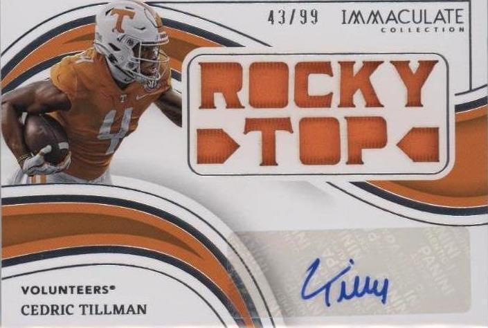 2023 Panini Immaculate Collection Collegiate - Team Slogan Signatures ...