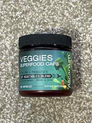 Veggies Superfood Caps Pre Probiotics 27 Veggie Blend 90 Caps Exp 10/25 ...