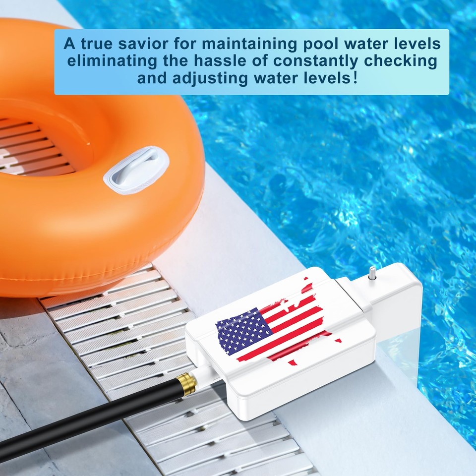 Caxendaz Pool Water Leveler Auto Fill, Automatic Pool Filler for ...
