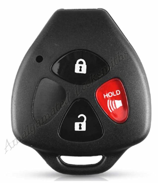 3B Replacement Remote Car Key Shell Suitable for Toyota Hiace 2006 ...