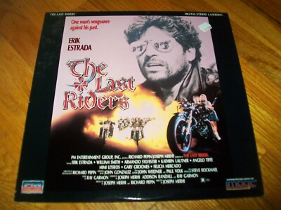 THE LAST RIDERS Laserdisc LD EXCELLENT CONDITION VERY RARE ERIK ESTRADA ...