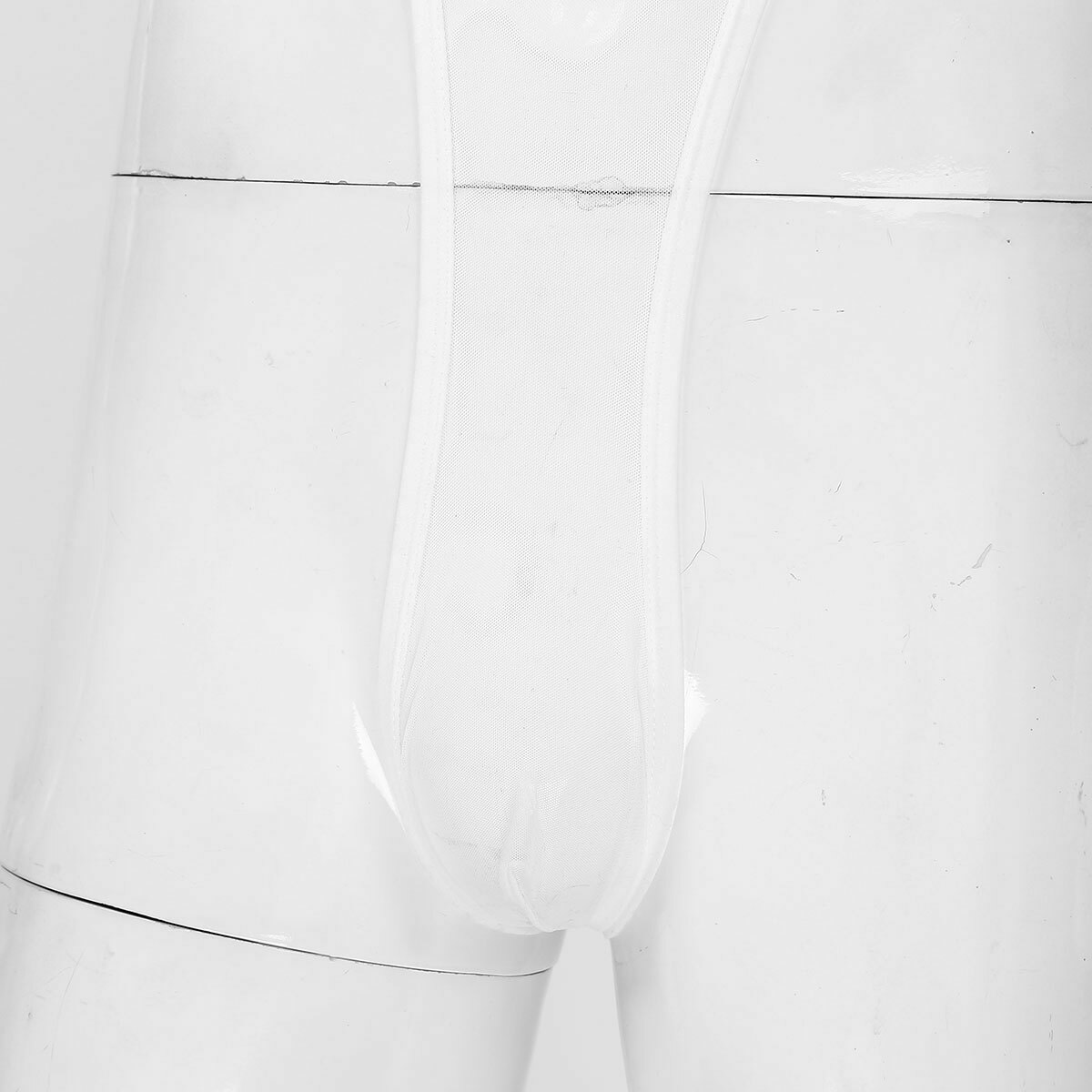 Sexy Herren Body Transparent Mesh Stringbody High Cut Thong Leotard ...