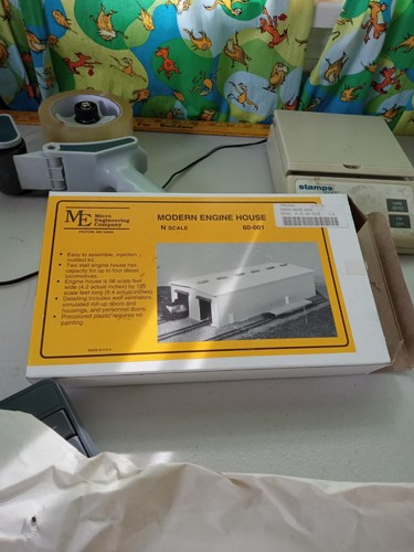 ME Micro Engineering Modern Engine House N Scale - 60-001 | eBay