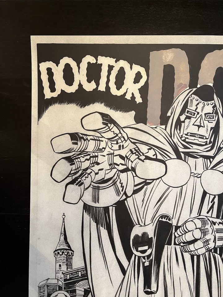 Doctor Dr. Doom Marvelmania Original Art Variant Poster 71/ 95 ...