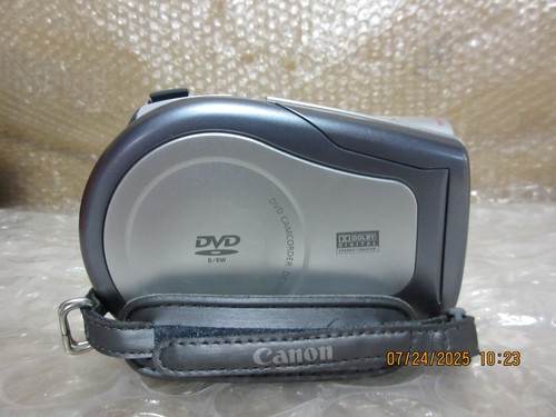Canon DC100 Silver DVD 25x Optical Zoom Digital Video Camcorder w ...