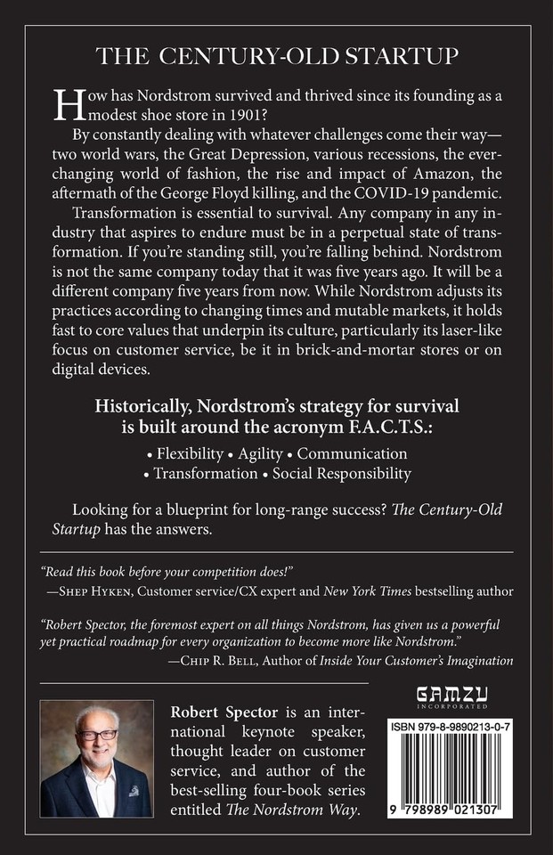 Robert Spector The Century Old Startup (Tascabile) 9798989021307| eBay