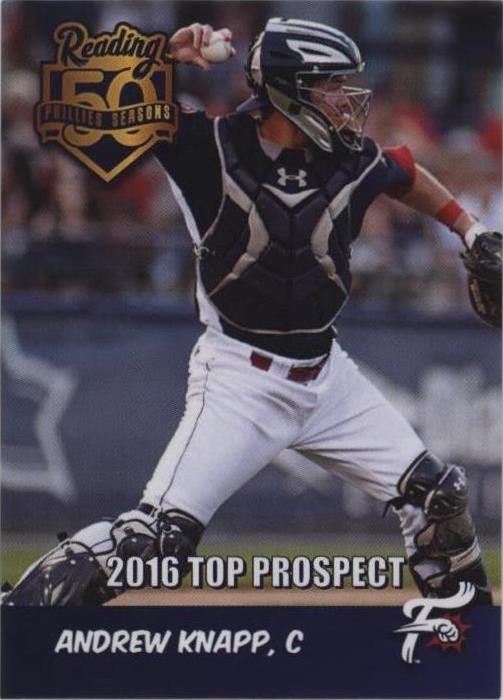 2016 Choice Reading Fightin Phils Prospects - Andrew Knapp (RC) for ...