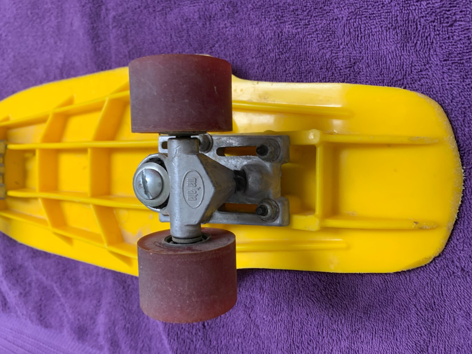 Vintage Makaha Yellow Hi Wedge Skateboard | eBay