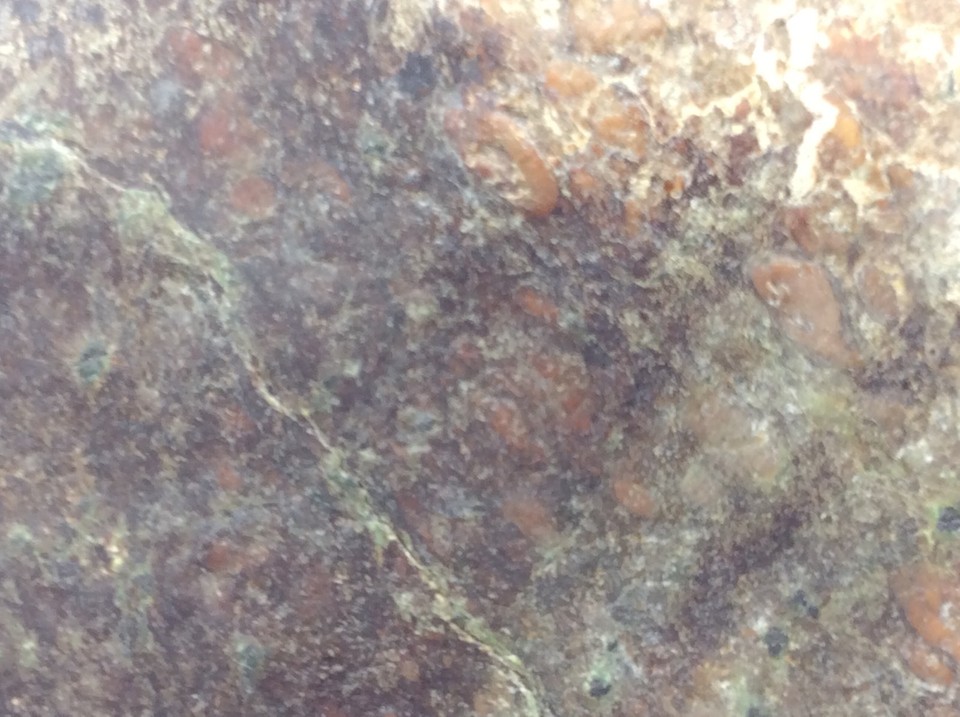 Mendocino Jade Stone Green Nephrite Specimen Brown Iron Stain ...