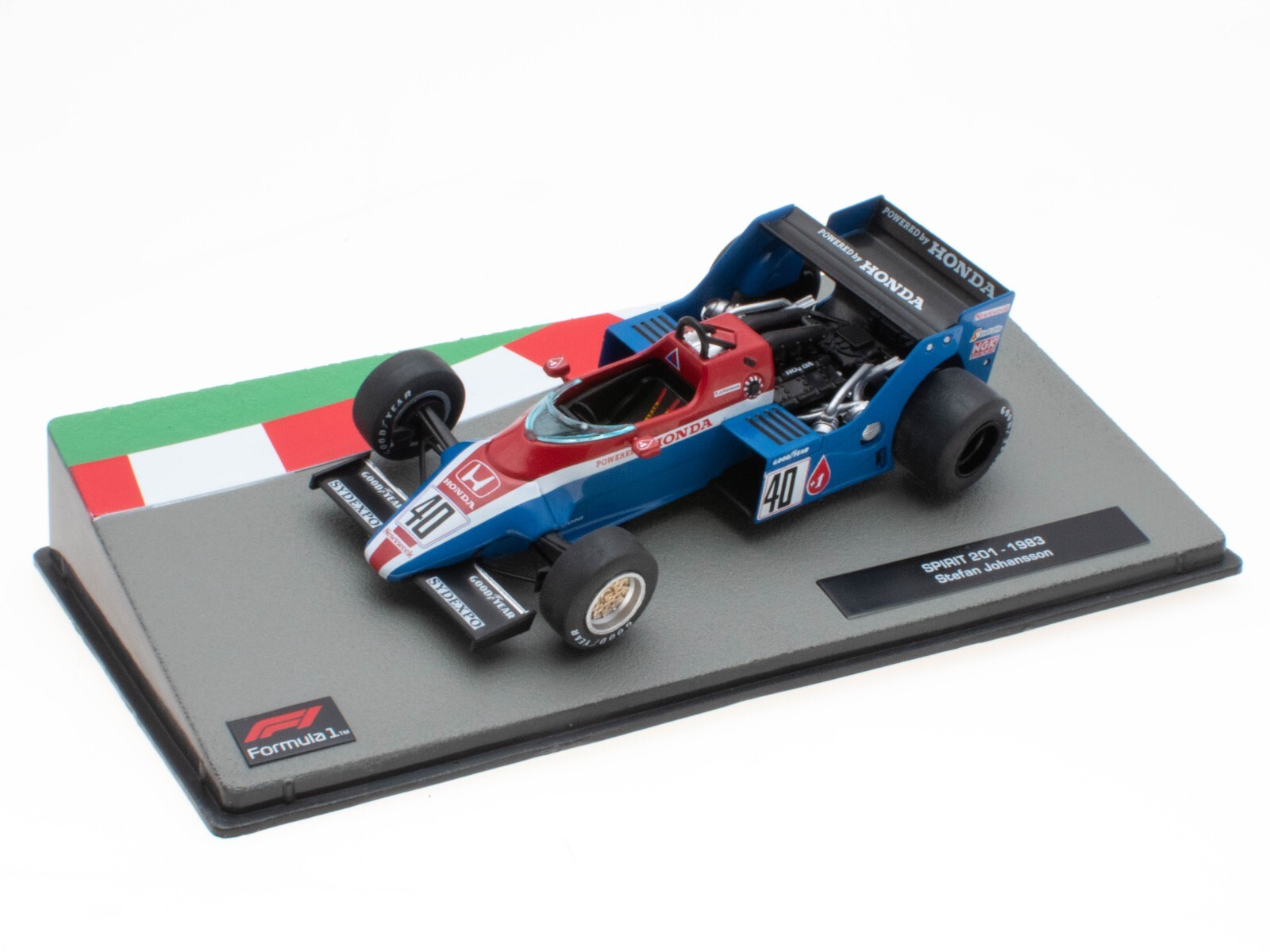Spirit 201 Stefan johansson 1983 - 1:43 MODEL CAR F1 DIECAST FD177 | eBay