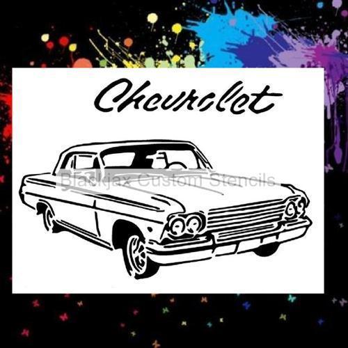 62 Chevy Impala Airbrush Stencil Template for sale online | eBay