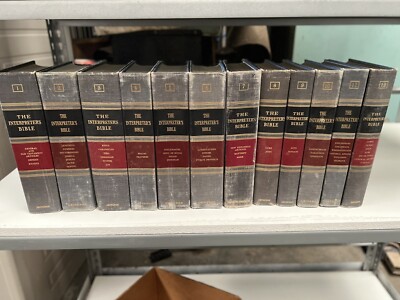 The Interpreter’s Bible Commentary In Twelve Volumes Abingdon Press ...