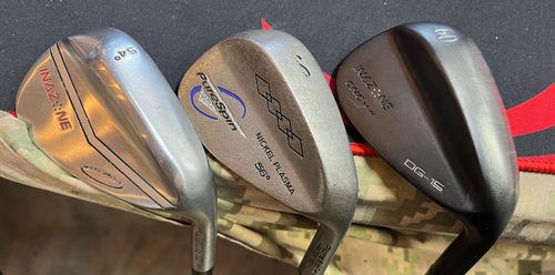 LOT OF 3 WEDGES-Pure Spin Tour 56 / DIAMOND TOUR INAZONE 54-AND 60 ...